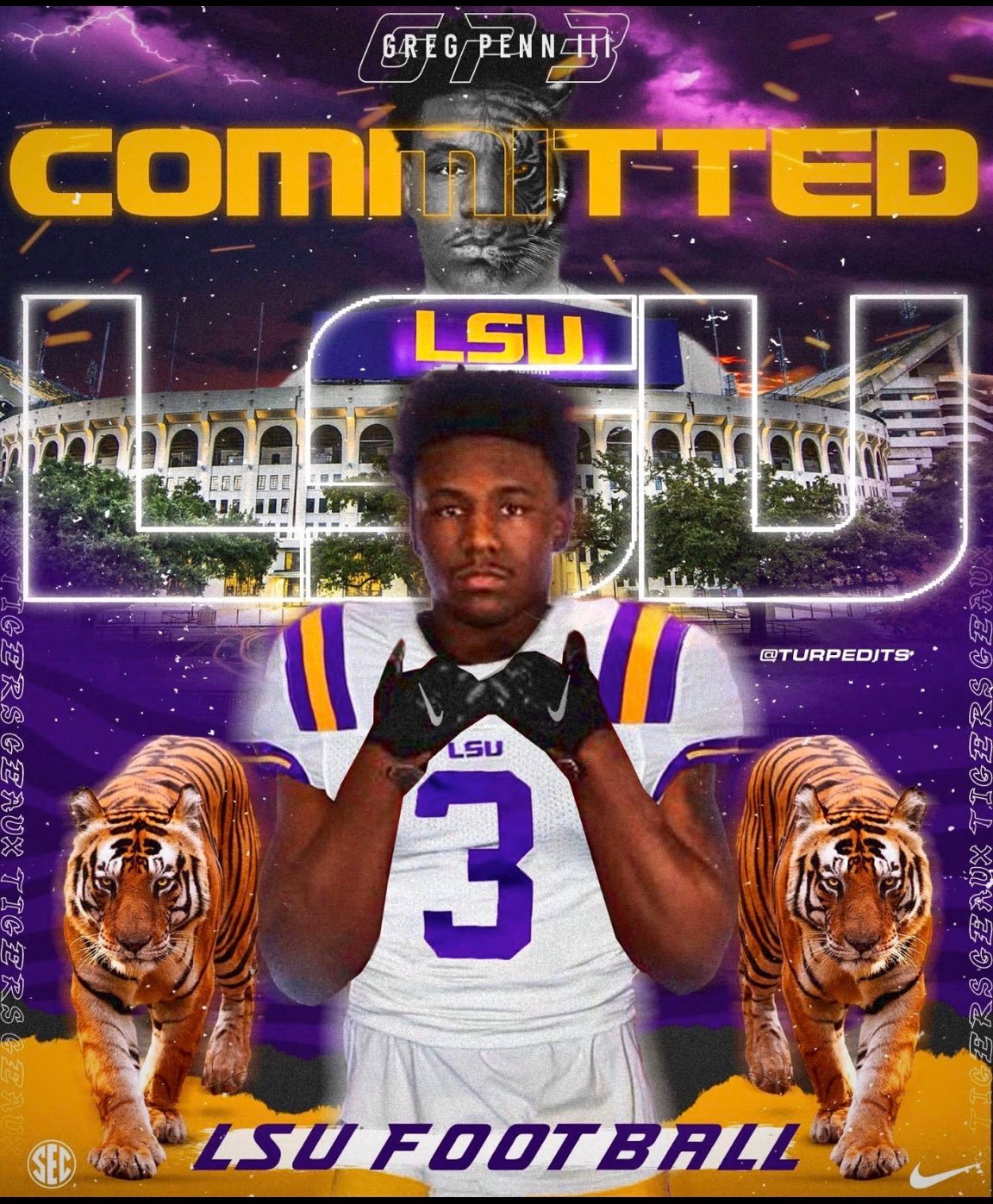 DeMatha linebacker Greg Penn III commits to LSU – Inside The Locker Room